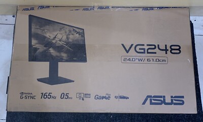ASUS VG248QG 24" Gaming Monitor 1080p, 0.5ms 165Hz, G-SYNC, Eye Care ...