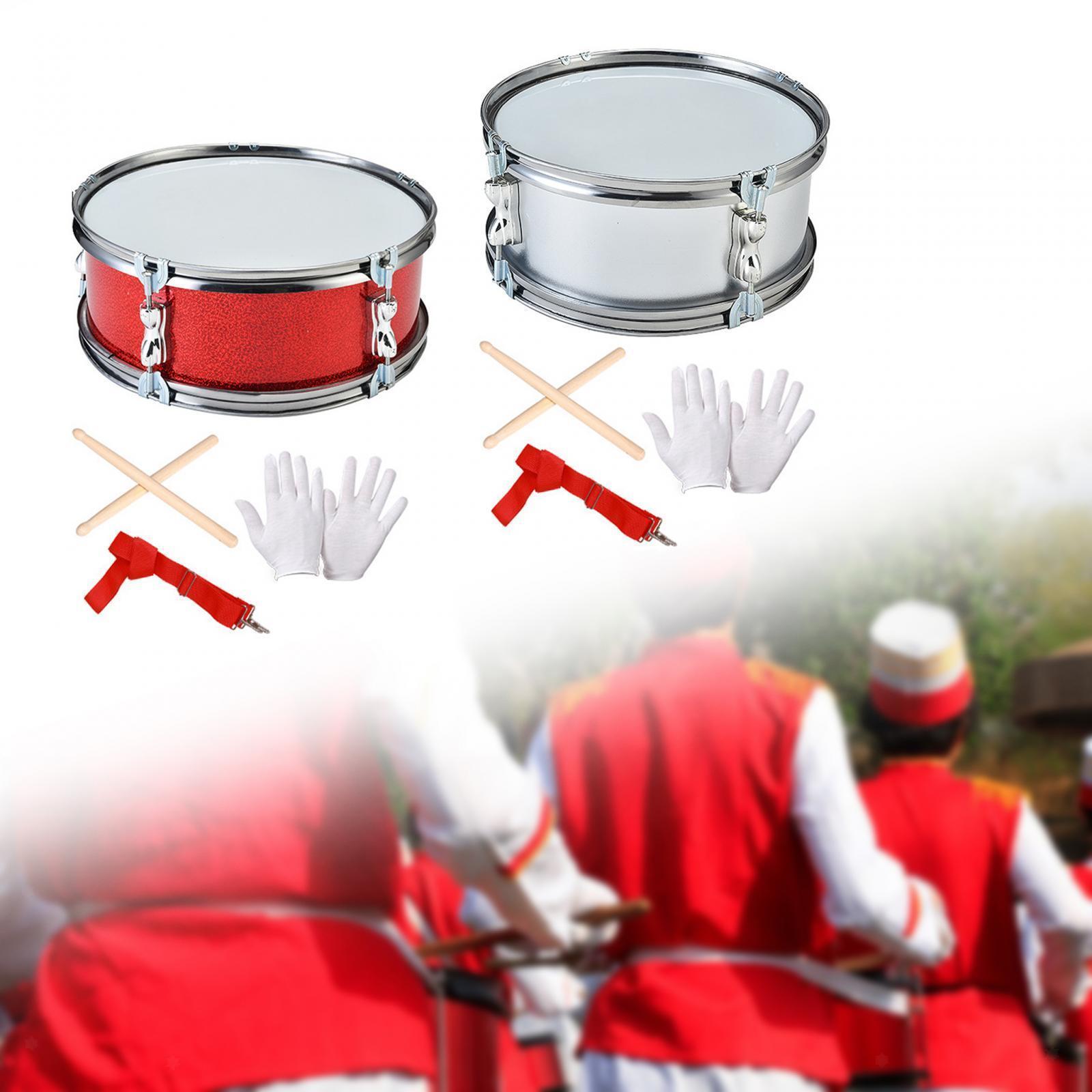 11inch Snare Drum Portable Musical Instruments for Boys Girls Teens ...