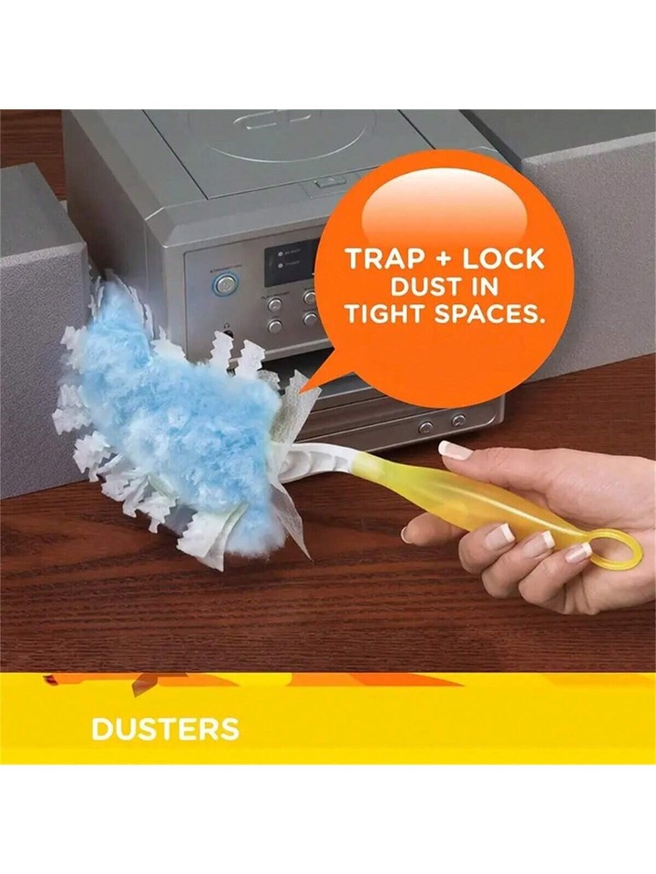 10PCS Fluffy Duster Refills Flash Dust Magnet Disposable Duster Heads ...