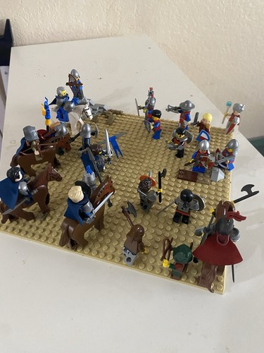 LEGO MOC Black Falcon Knights and Wolf Knights Vs Red Lion Knights ...
