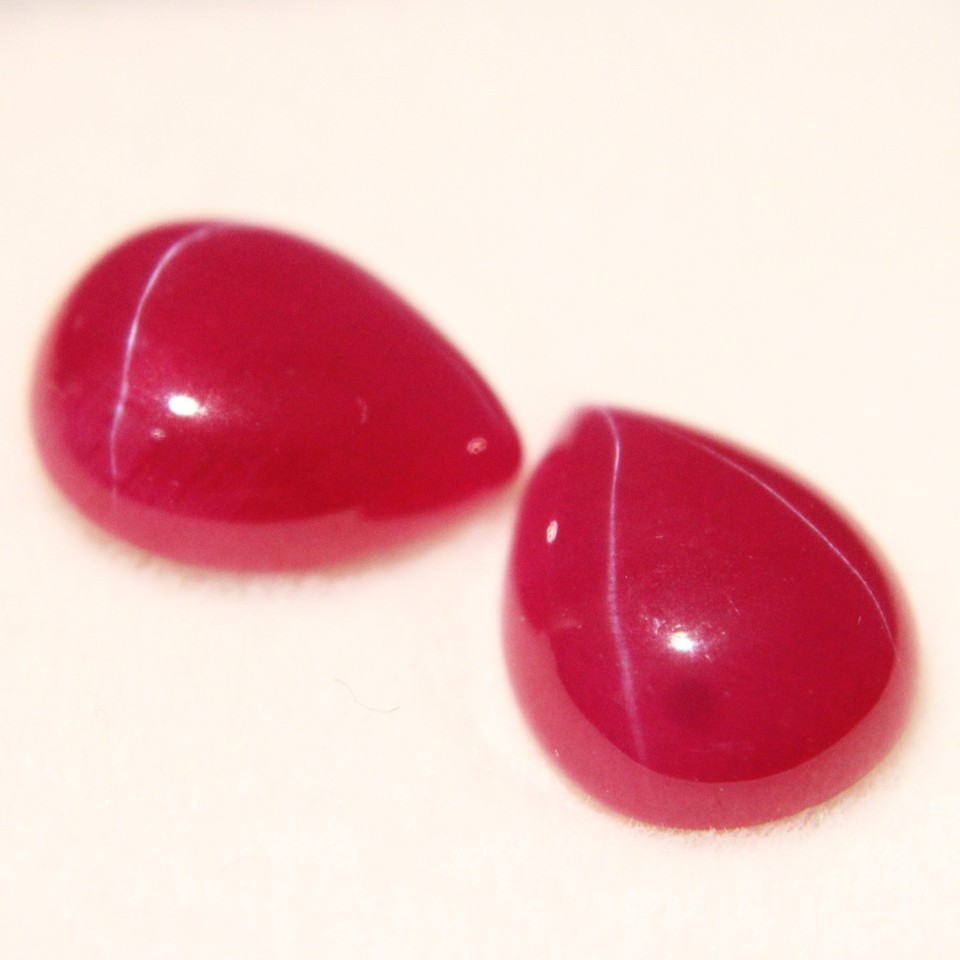 8.20CT Ccgl Certified Natural Star Ruby Cabochon Loose Gemstones Lot | eBay