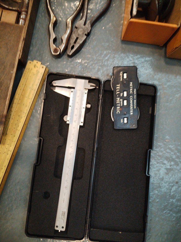 Joblot Vintage Tools Mixed Inc Micro Metre, Dial Gauge, Bevel ...