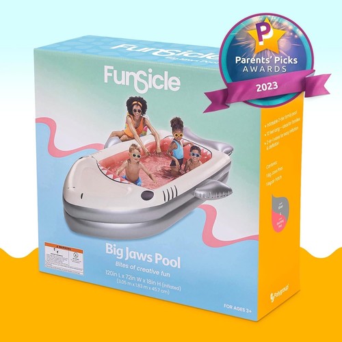New Funsicle 10 ft Long Big Jaws Inflatable Pool | eBay