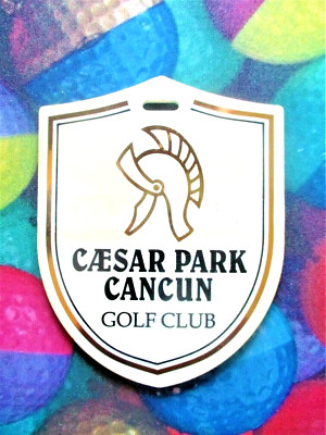 vtg - PGA Golf Bag Tag - CEASAR PARK CANCUN GOLF CLUB gc - Mexico | eBay