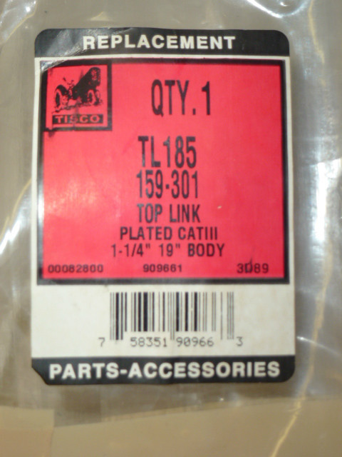 TL185 - a Cat Lll Top Link for Various Tractors for sale online | eBay