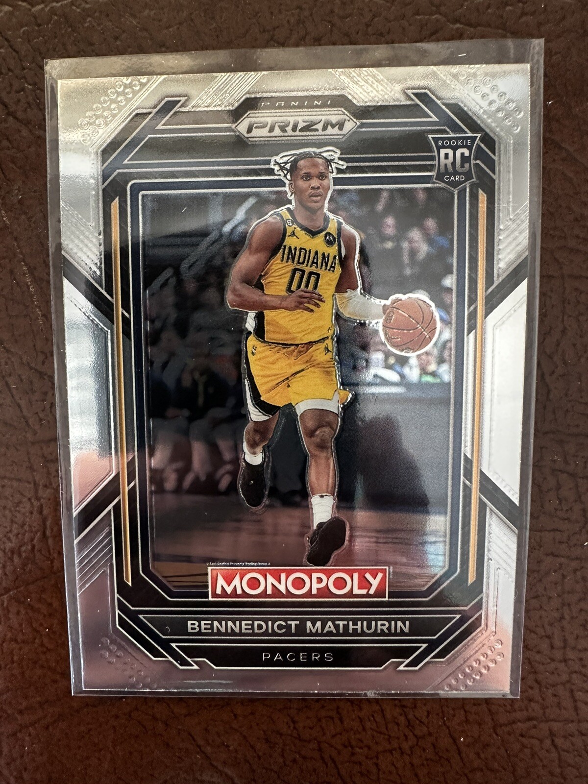 2022-23 Panini Prizm Monopoly Benedict Mathurin #36 Base Rookie Card ...