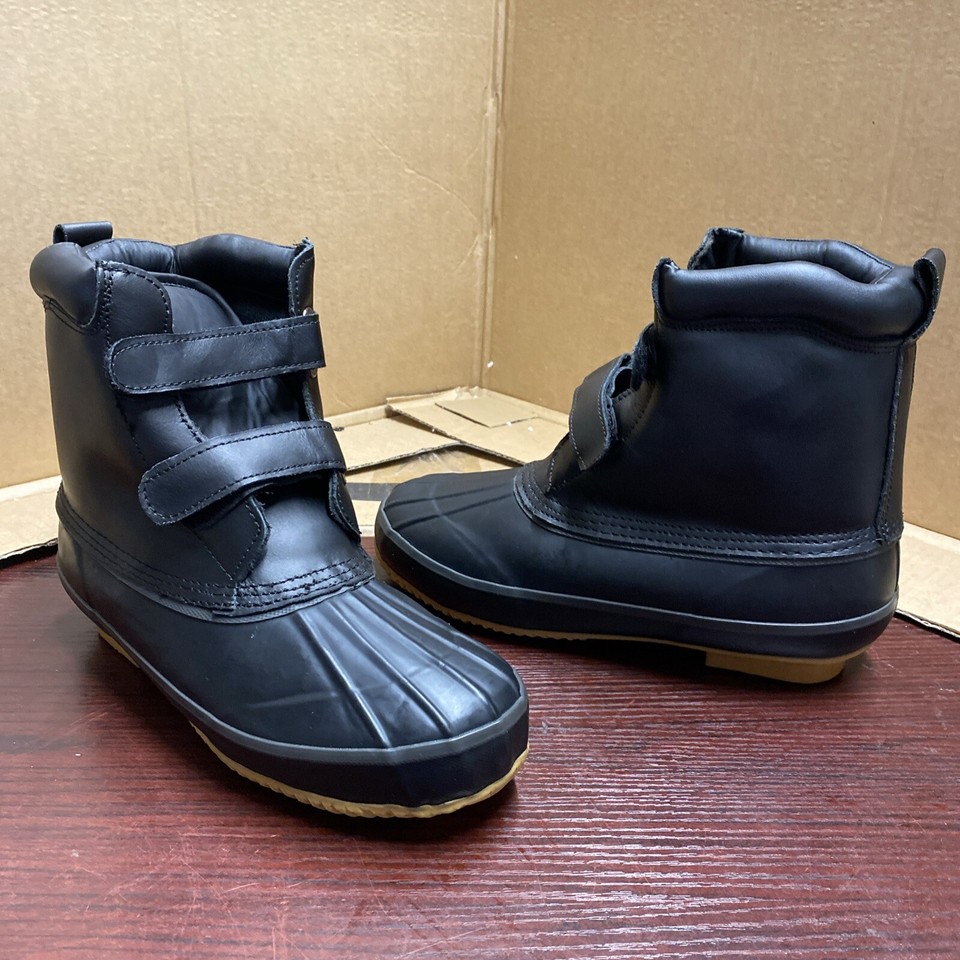 Habands Ice House Boots Insulated Leather & Rubber Men's 9EEE Black | eBay