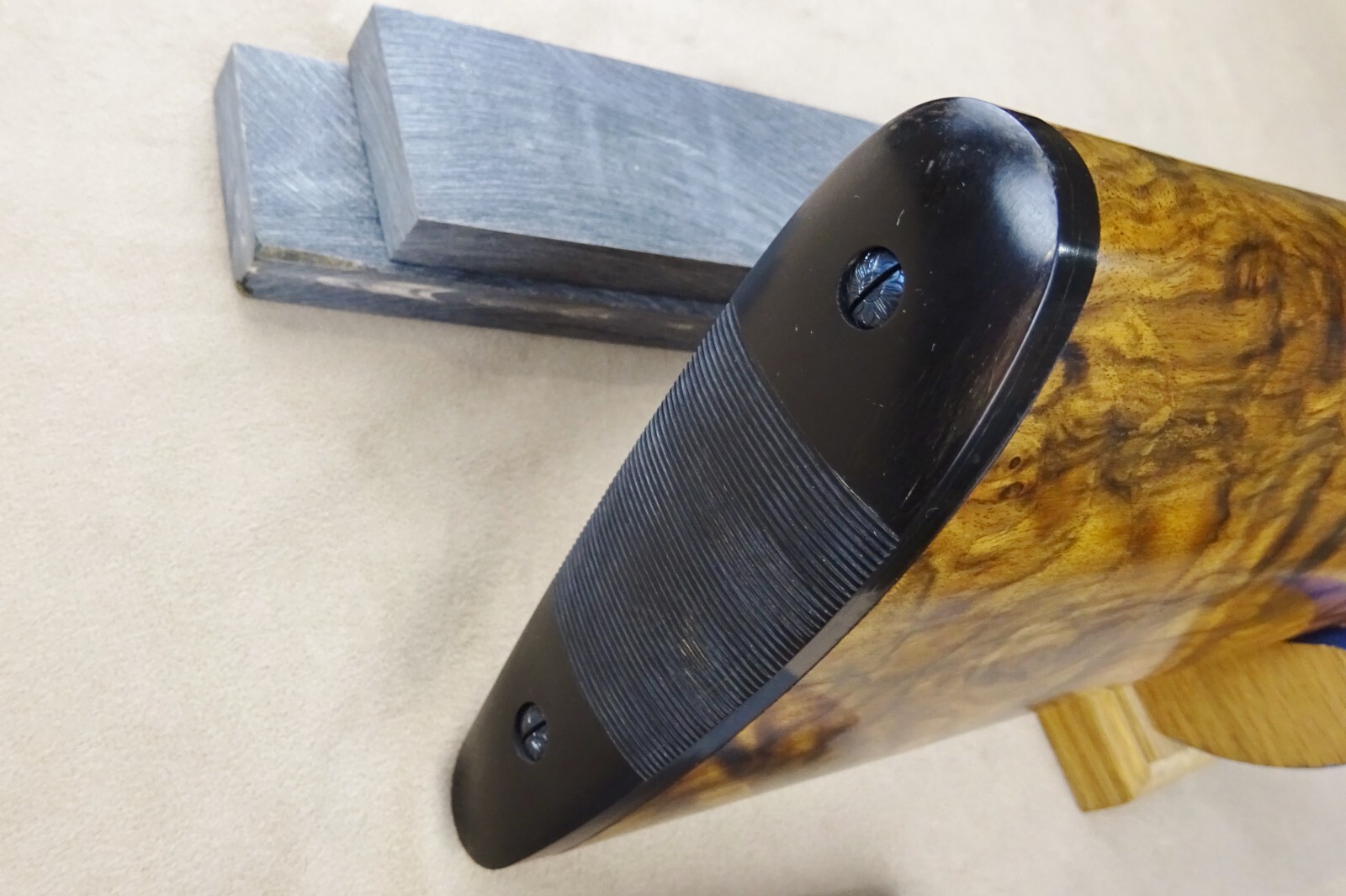 Genuine Horn Blocks for Buttplate (6 x 2 x 1/2") | Rifle/Shotgun Gun ...