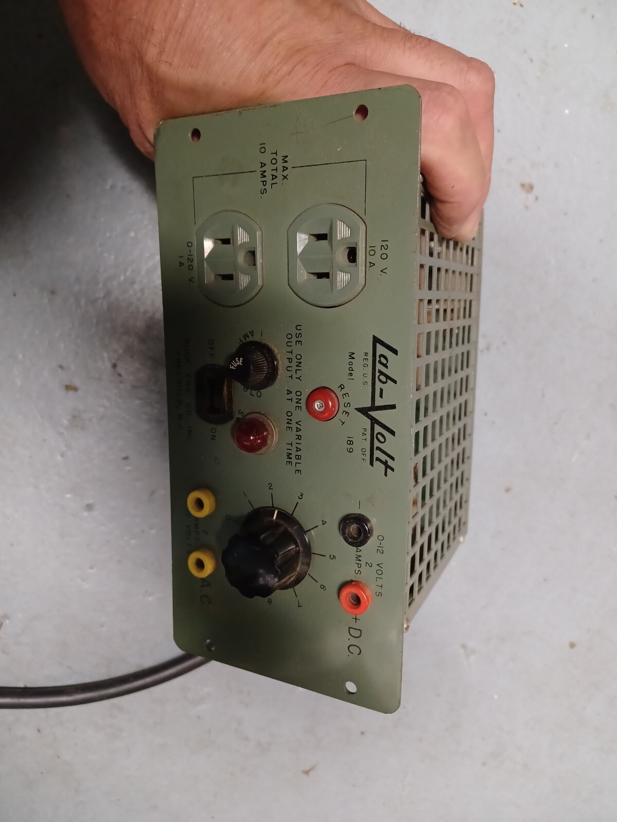 Buck Engineering Lab-volt 187 Vintage Power Supply. School Lab Surplus | eBay