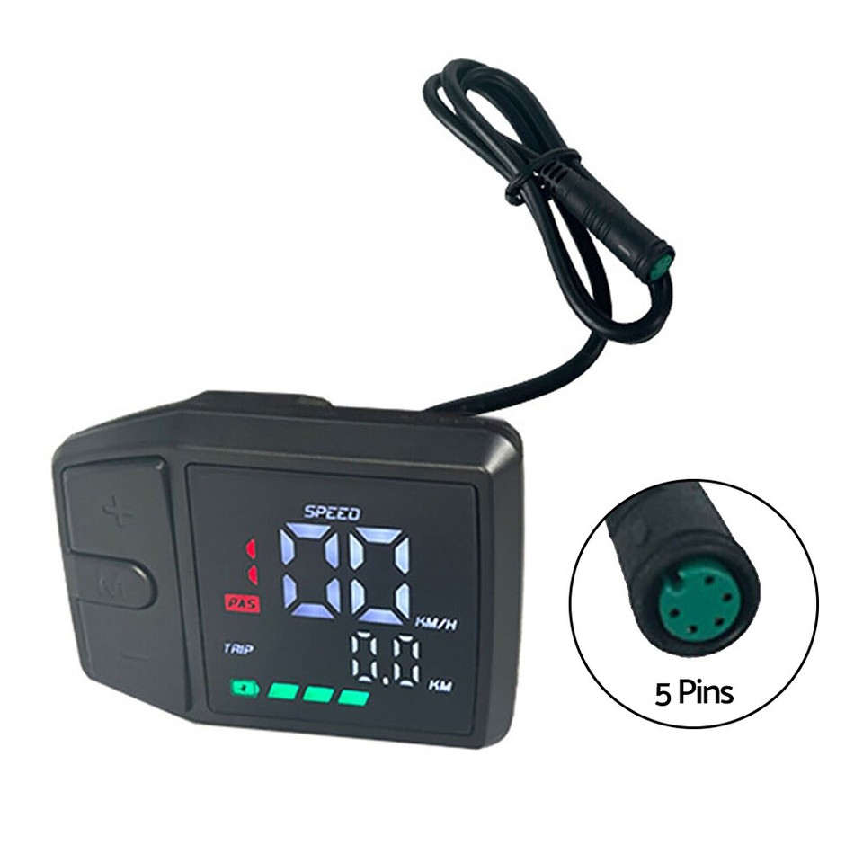 High Quality LCD Instrument Suitable For Bafang BBS01 Center Motor ...