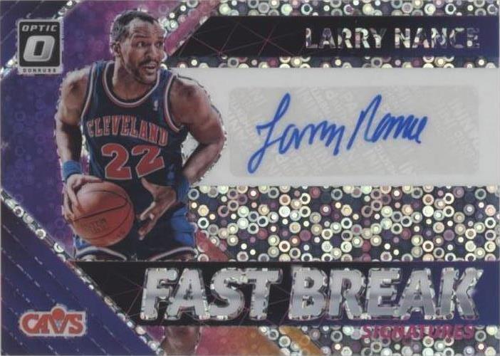2018-19 Panini Donruss Optic - Fast Break Signatures Larry Nance #FB ...