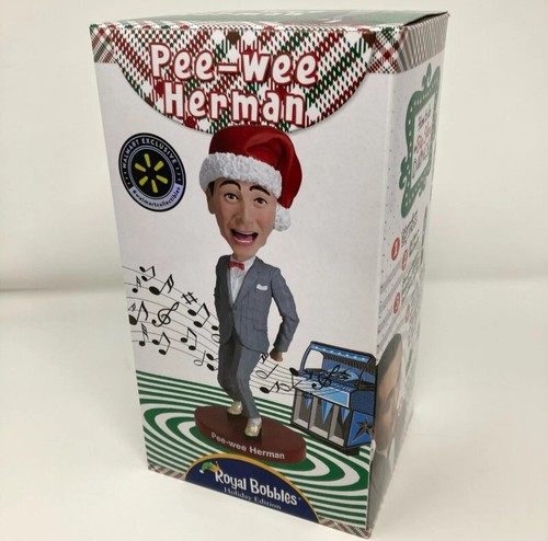 Pee-Wee Herman Royal Bobbles Bobble Head New In Box Christmas Walmart ...