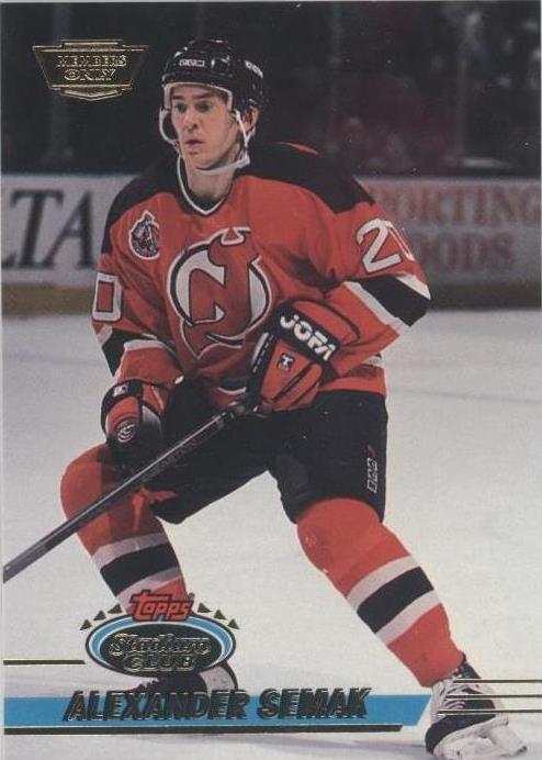 1993-94 Topps Stadium Club - Alexander Semak #365 Members Only for sale ...