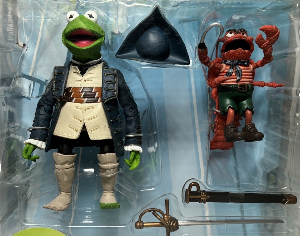 Palisades JIM HENSON'S The Muppets CAPTAIN ABRAHAM SMOLLET Kermit The ...