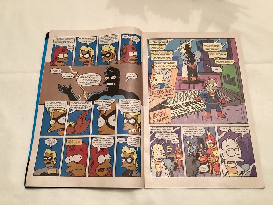 Radioactive Man 679 [Simpsons | Bongo Comics] | eBay UK