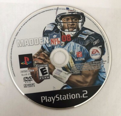 Madden NFL 08 (Sony PlayStation 2, 2007) Tested & Working - PS2 - Disc ...