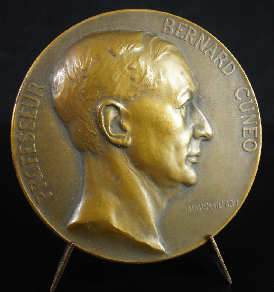 Medal Bernard Cunéo Surgeon Anatomist Urology Aug MAILLARD | eBay