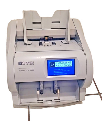 CUMMINS ALLISON Jetscan iFX i100 Currency Scanner Counter. (Read ...