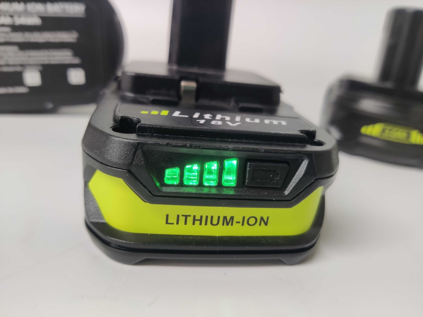 Lot of 4 3.0AH for Ryobi 18V Lithium Battery P102 P103 P105 P107 P108 ...