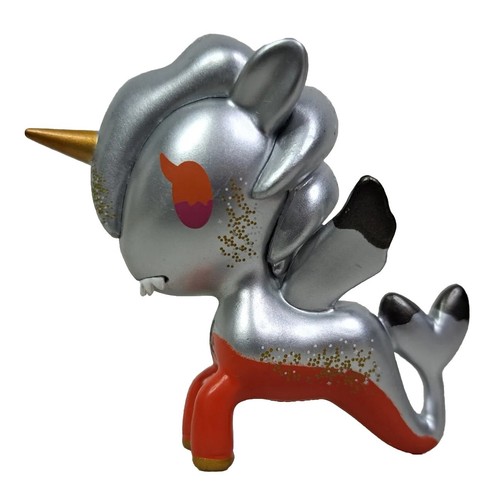 Tokidoki Mermicorno Series 6 Rager Silver Red Unicorn Mermaid Figure | eBay