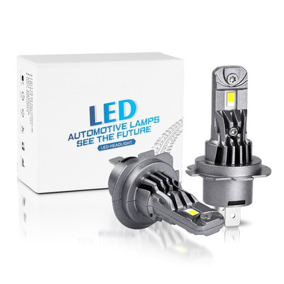 Pair Super Bright H7 LED Headlight Kit High Low Beam Bulbs 50000LM ...