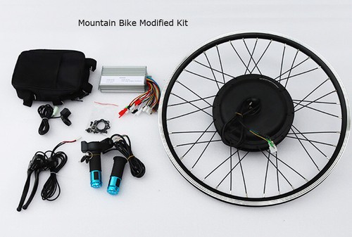 TECHTONGDA 24" Mountain Bike E-bike Conversion Modified Kit 500W for ...