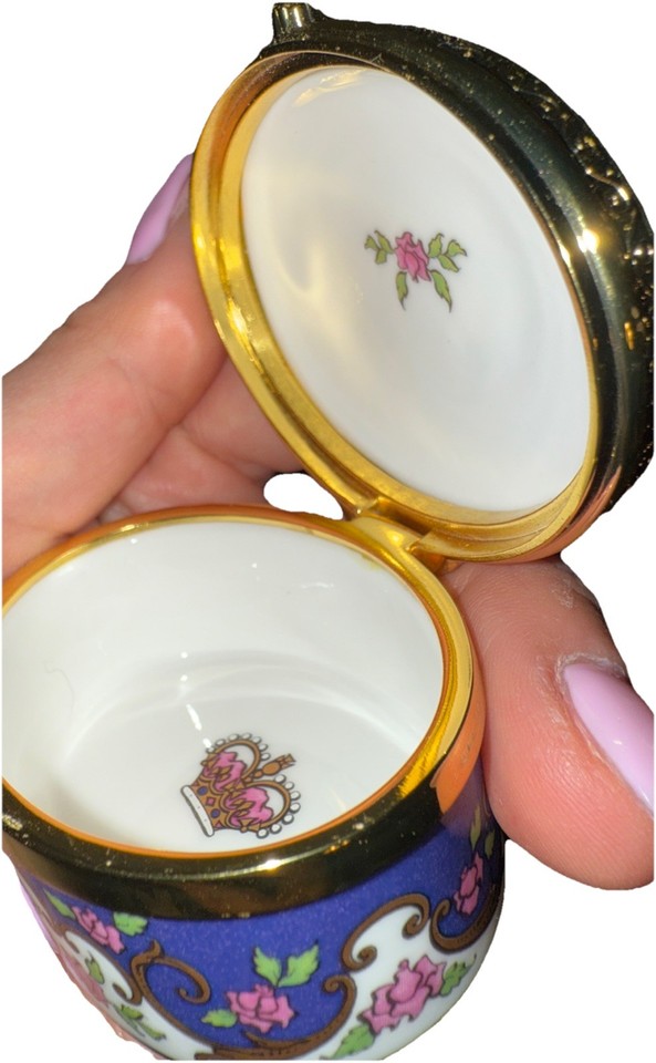 The Royal Collection Queen Victoria Trinket Box Jewelry Pill ...