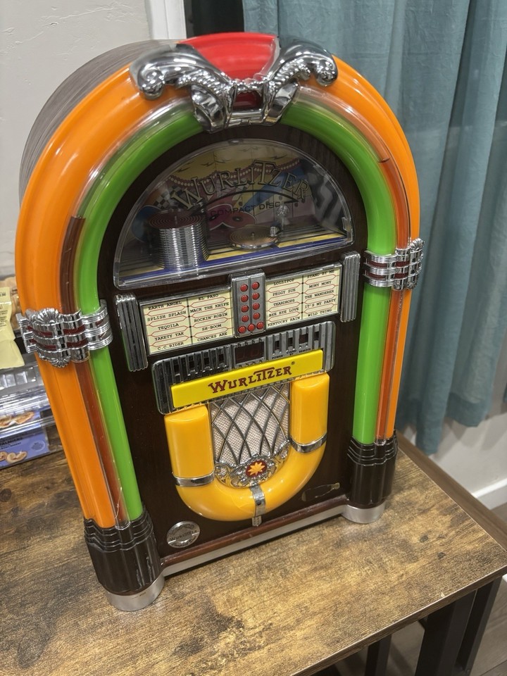 Wurlitzer Mini Bubbler Jukebox Model WR-18 | eBay