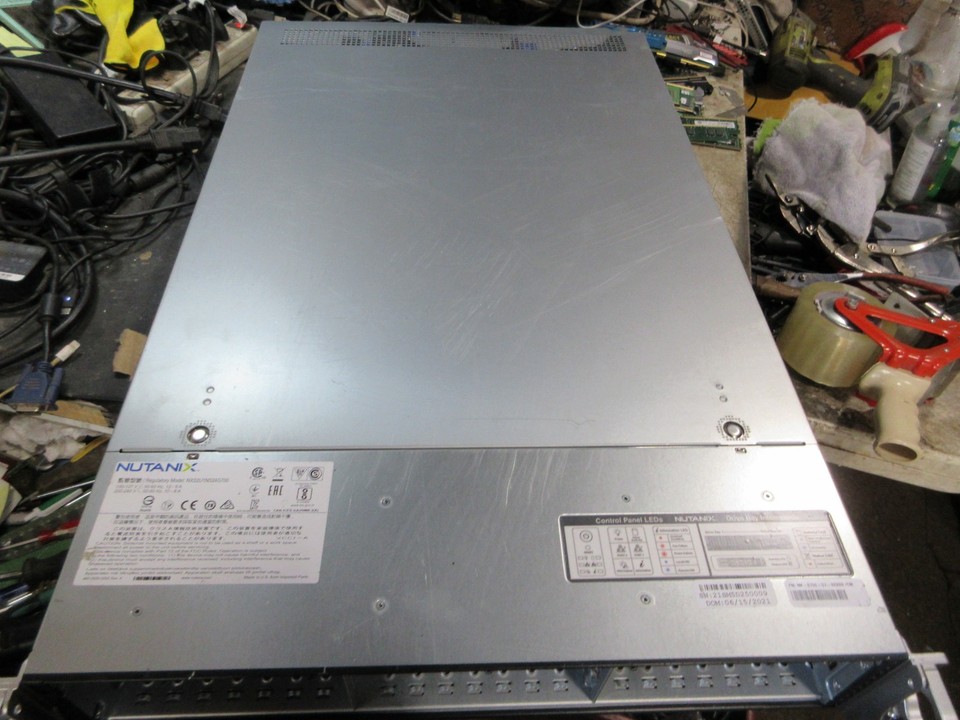 NUTANIX NXS2U1NS24G700 24-Bay Server MOBO X11DPU-G7-NI22,3 RAID,FIBER ...