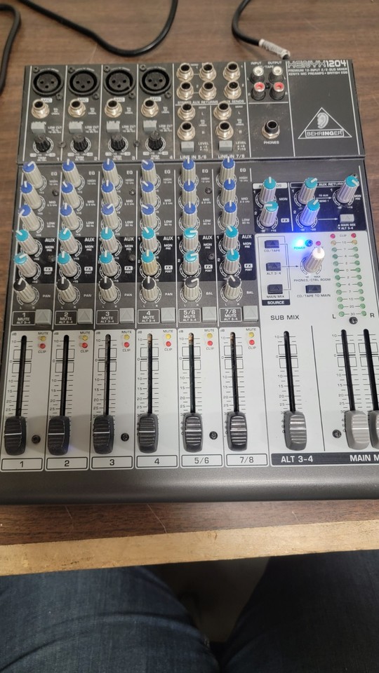 Behringer XENYX 1204 Premium 12-Input 2/2-Bus Mixer | eBay