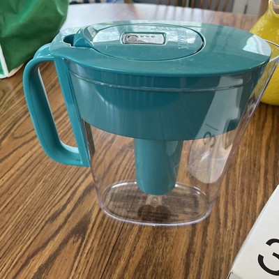 Brita 5 Cup Water Filter Pitcher - Green Plus 3 Filter Refills | eBay