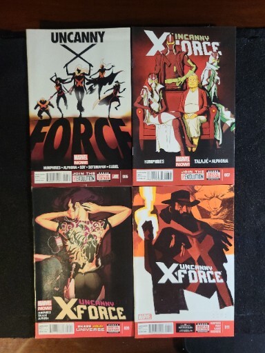 Lot Of 4 Uncanny X-Force #6, 7, 9, 11 Marvel Comics 2013 2nd Series VF | eBay
