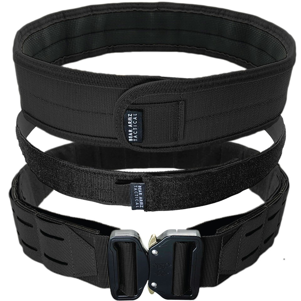 Bear Armz Tactical Battle Belt | Molle Riggers Belt | War Belt | Heavy ...