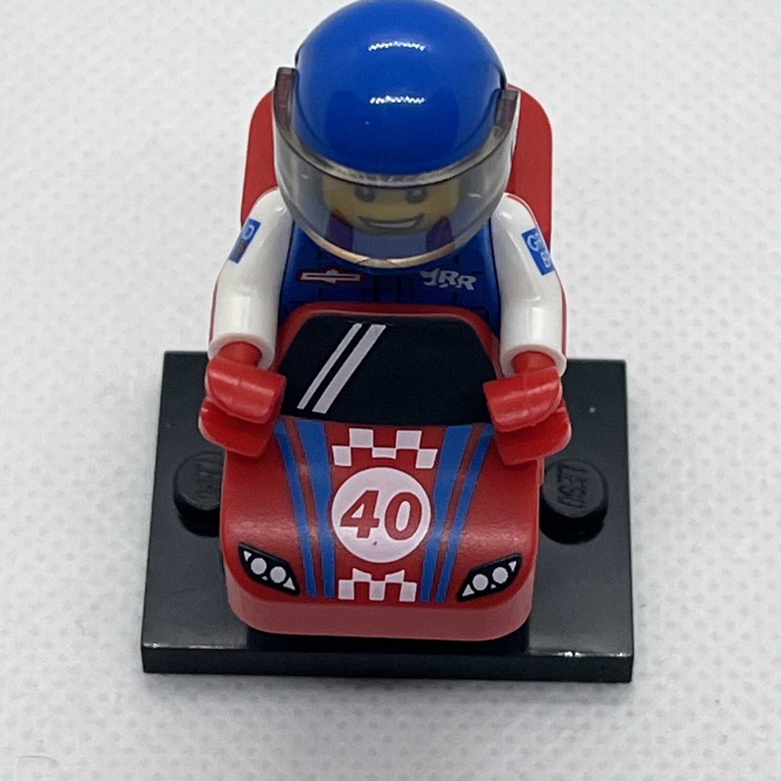 LEGO Race Car Guy Series 18 Collectible Minifig 71021 col18-13 /col324 ...
