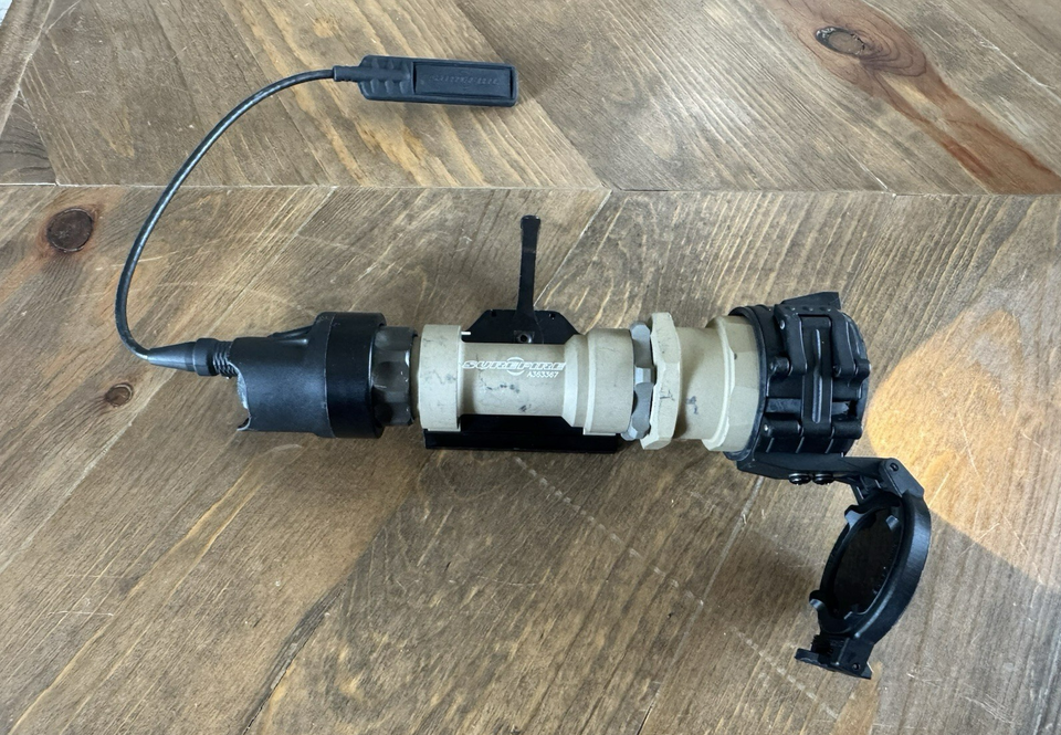 Surefire M952 Tactical Tan Flashlight W/ IR Filter, M93 Mount ...