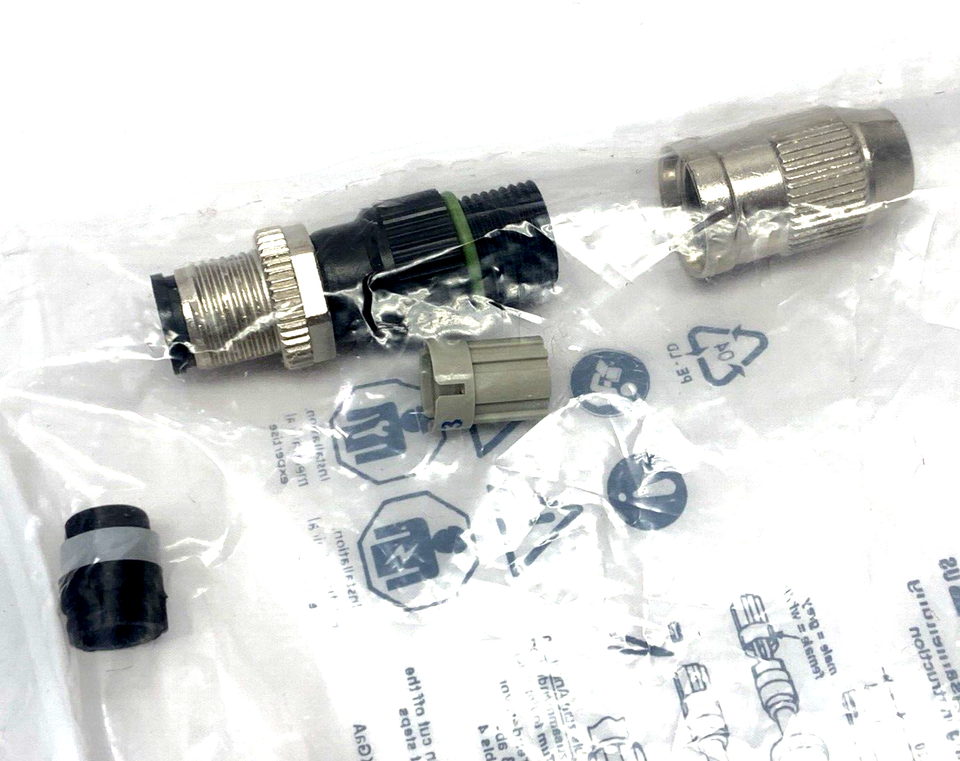 ifm E18058 Wireable Plug M12 4-Pin Male SSTGH040MSSFKPG | eBay