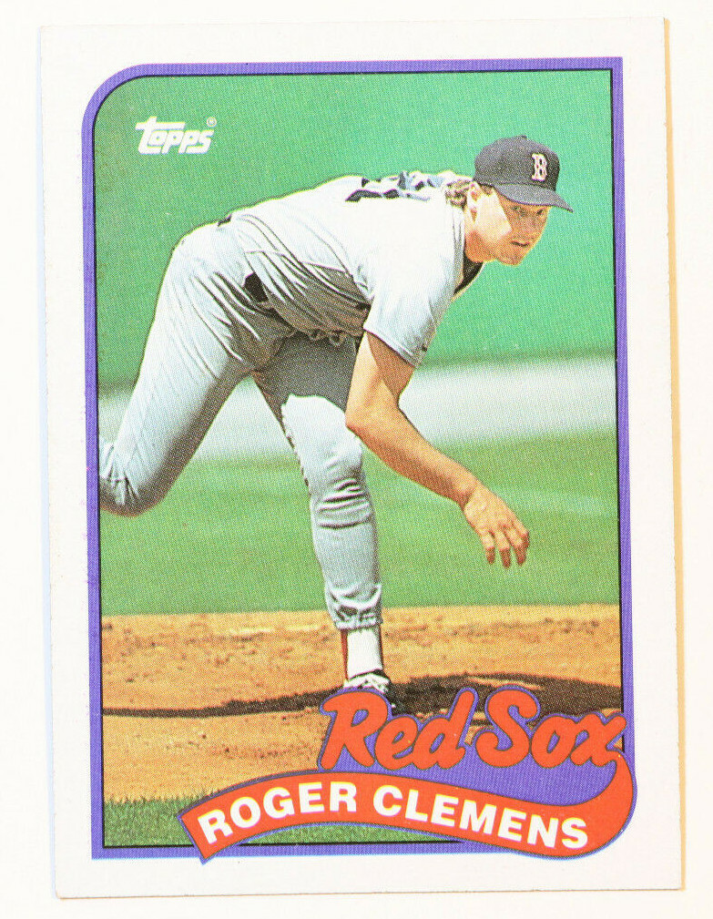 Roger Clemens Red Sox Card