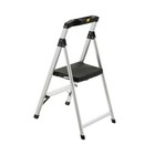 Gorilla 2-Step Aluminum Step Stool Ladder, 250 lbs. Type I (8ft. Reach ...