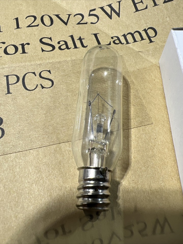 Himalayan Salt Lamp Bulbs, 25 Watt Original Replacement Long Lasting ...