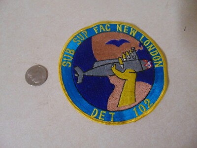 PATCH MILITARY OLDER ORIGINAL SUB SUP FAC NEW LONDON DET 102 | eBay
