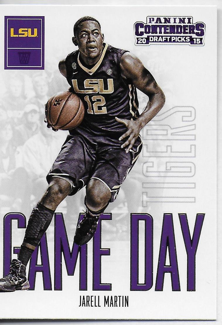 2015 Contenders Draft Picks GAME DAY JARELL MARTIN Tigers Grizzlies ...