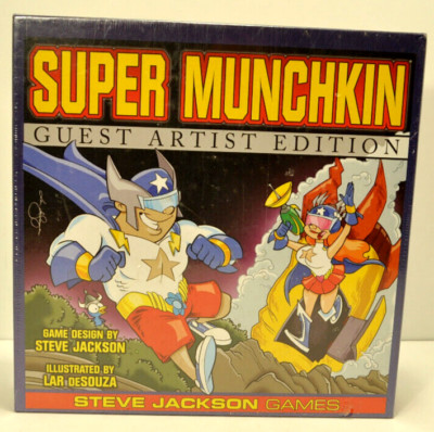 Super Munchkin Guest Artist Edition - Lar DeSouza Card Game NEW | eBay