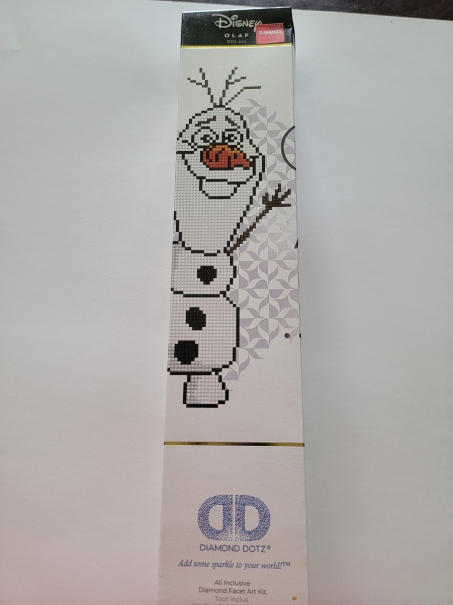 Olaf The Snowman Pixel Art