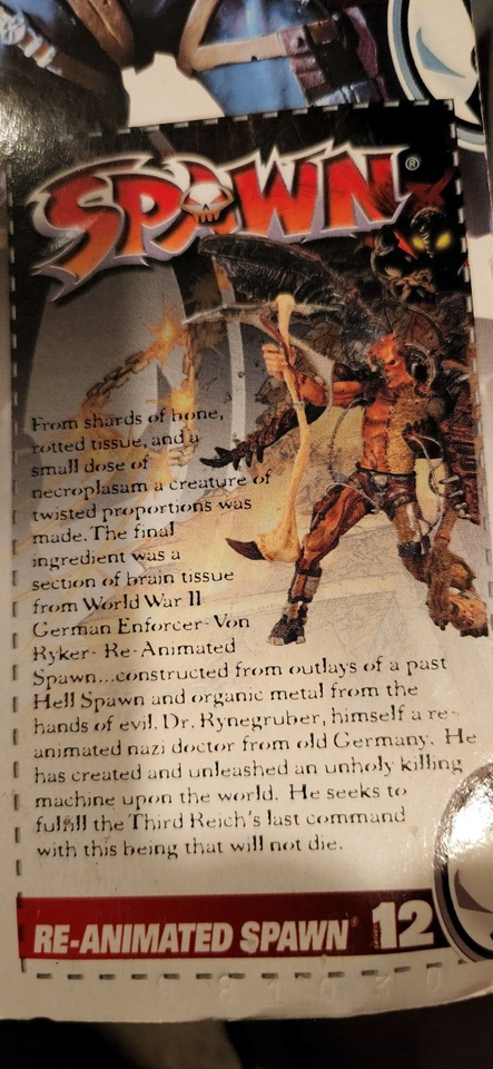 Vintage McFarlane Toys "Re-Animated Spawn" Series 12 Action Figure 1998 - NOS | eBay