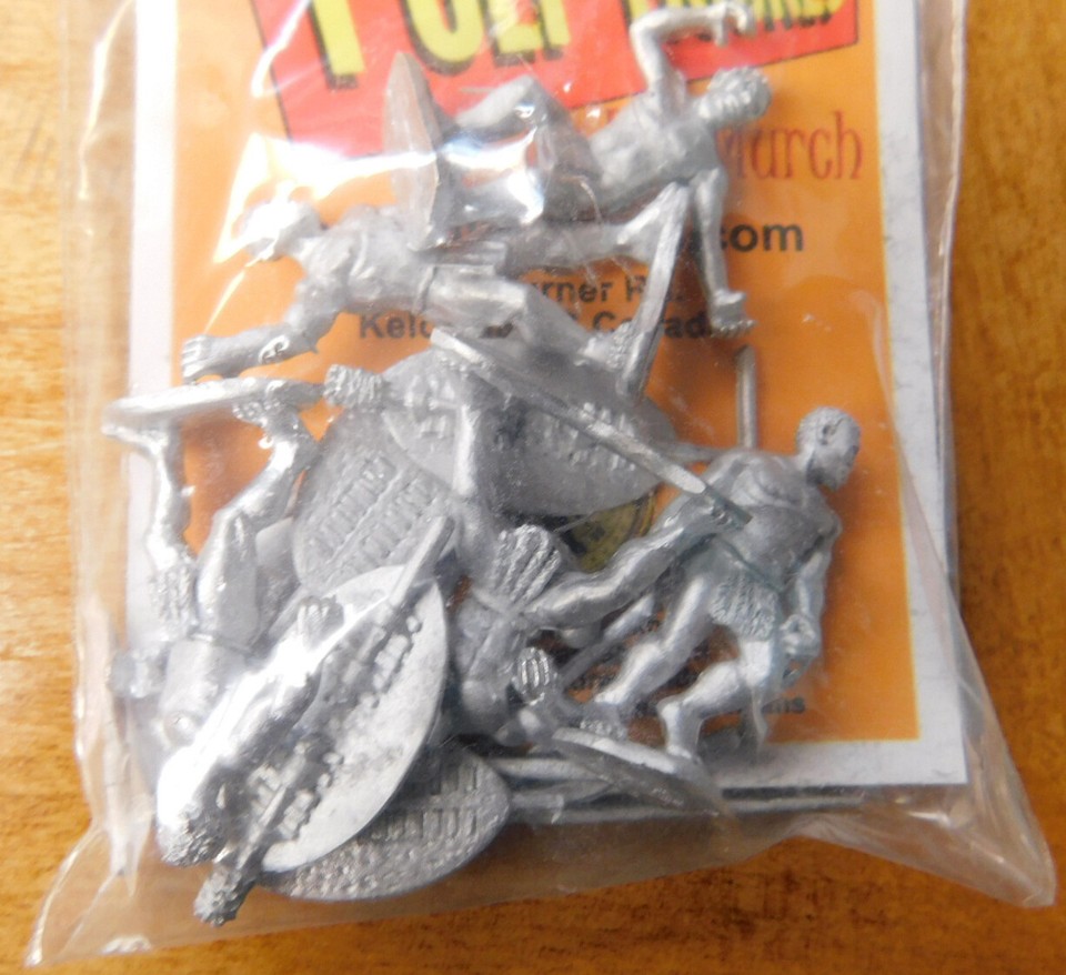 Pulp Figures by Bob Murch: 28mm metal Wazhiri Warriors #1 (5)(PLT20) | eBay