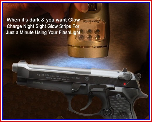 WALTHER Night Sights Upgrade DIY PREMIUM GLOW PDP PPQ P22 PPK PPS P99 ...