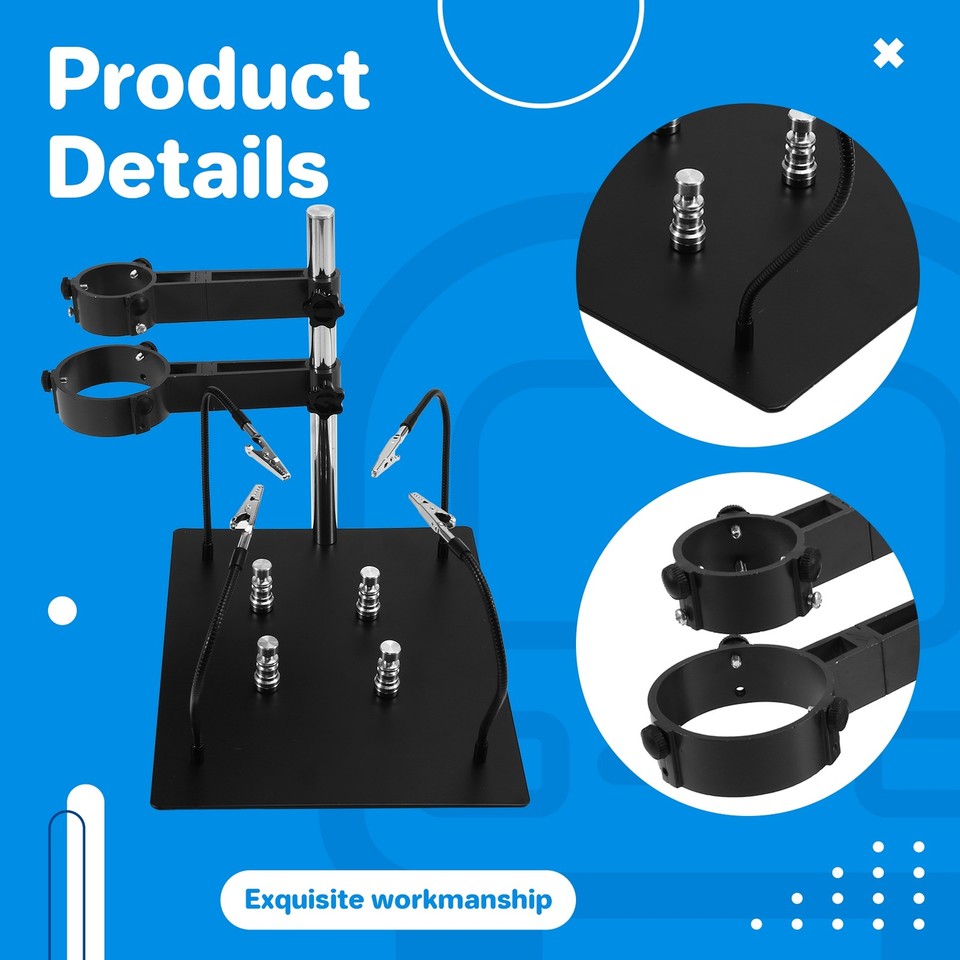 Hot Air Frame Soldering Iron Holder PCB Clip Soldering Station Heat ...