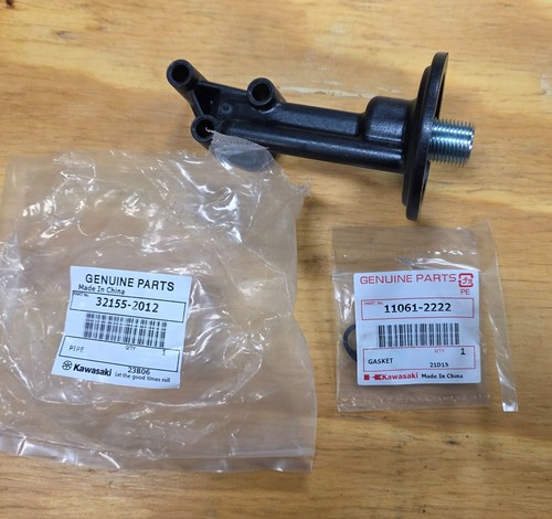 GENUINE OEM KAWASAKI PART # 32155-2012 PIPE FOR FJ180V 4 STROKE ENGINES ...