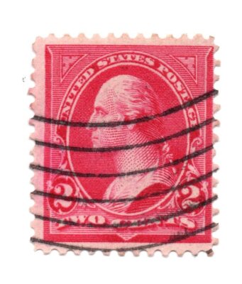 1897 STAMP US SCOTT 267 "Washington" 2 CENT USED Perf 12 (b33) | eBay