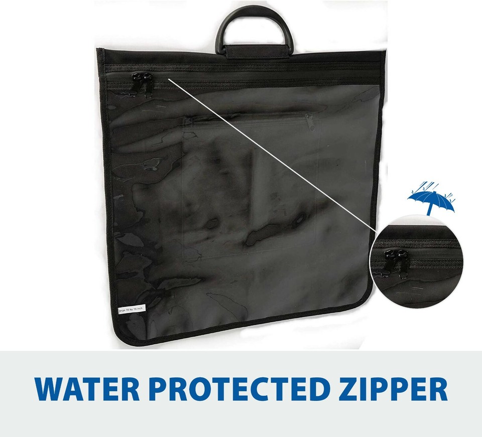 Tallit and Tefillin Travel Tote Clear Front Rain Proof 40x40 cm | eBay